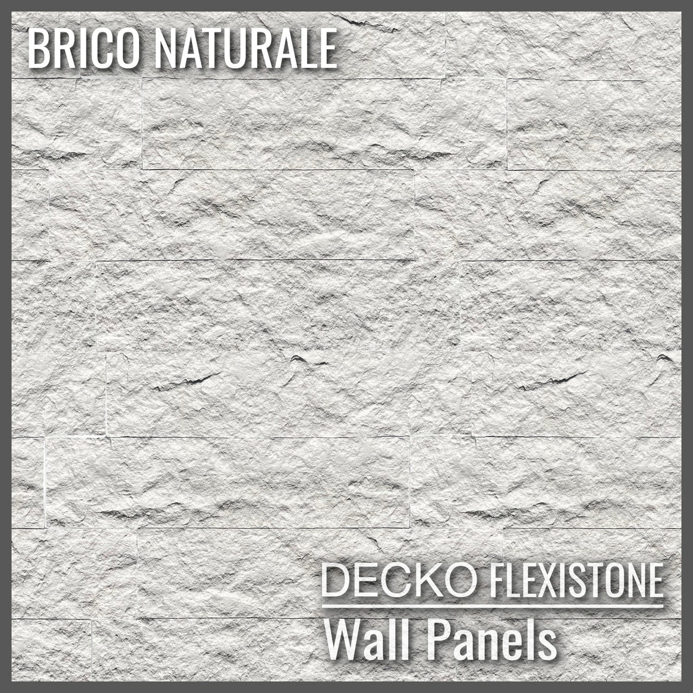 Hajlékony 3D kőhatású falpanelek MINTA - BRICO NATURALE | DECKO Flexis ...