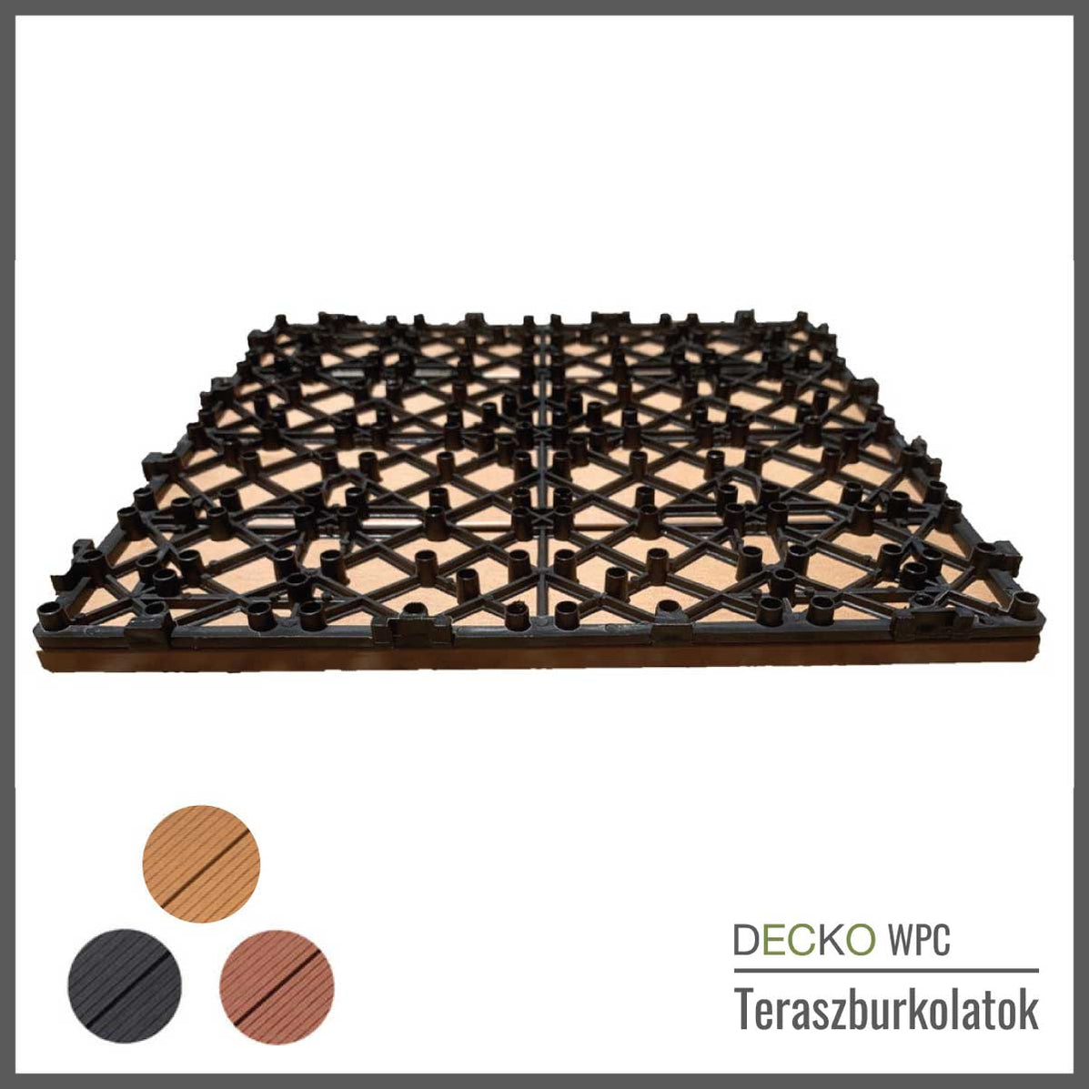 DECKO Prémium Kültéri TIK Járólap - 300/300/20 - Ár/db — DECKO Hungary